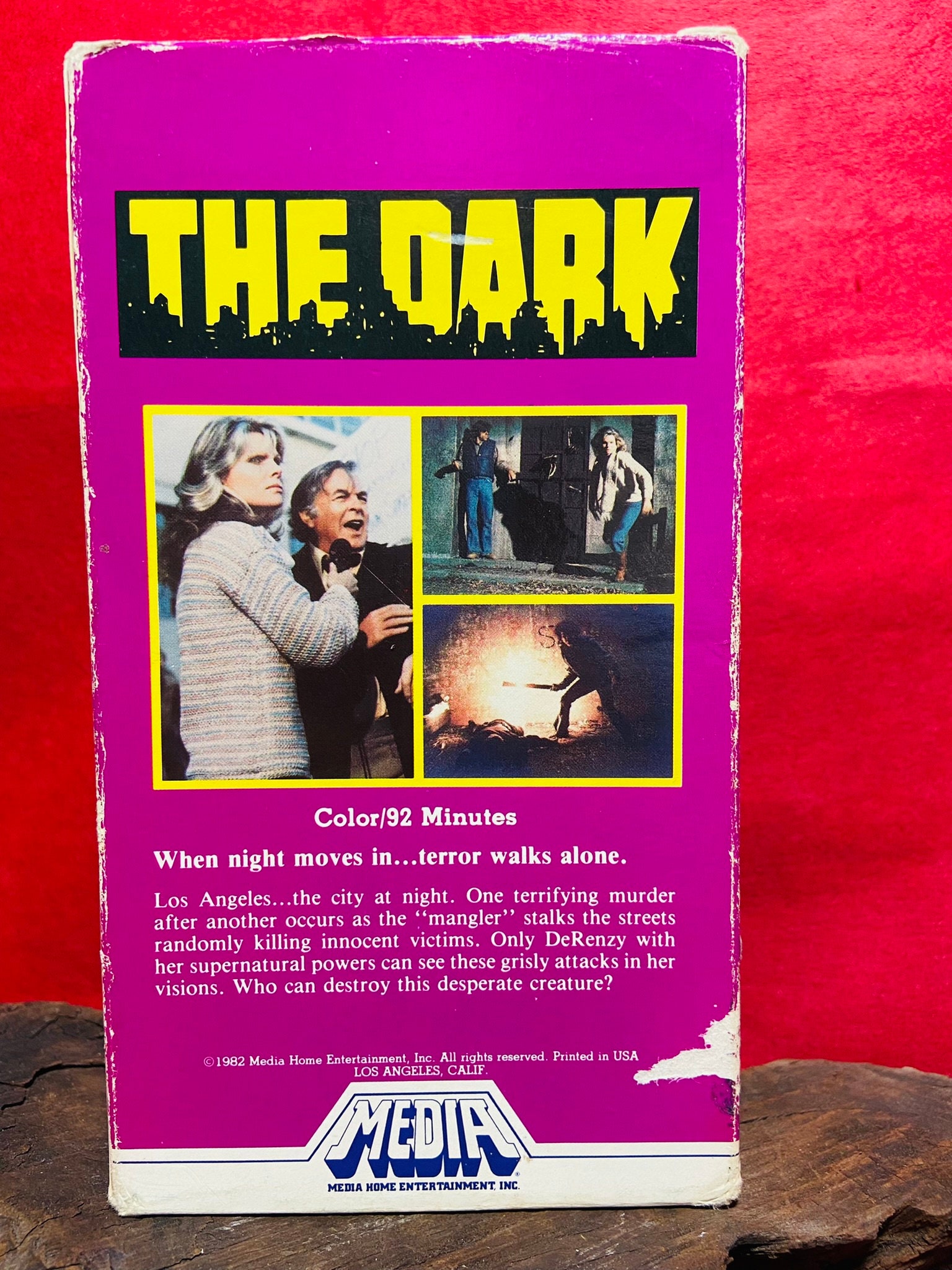 The Dark vintage Horror Vhs Tape - Etsy
