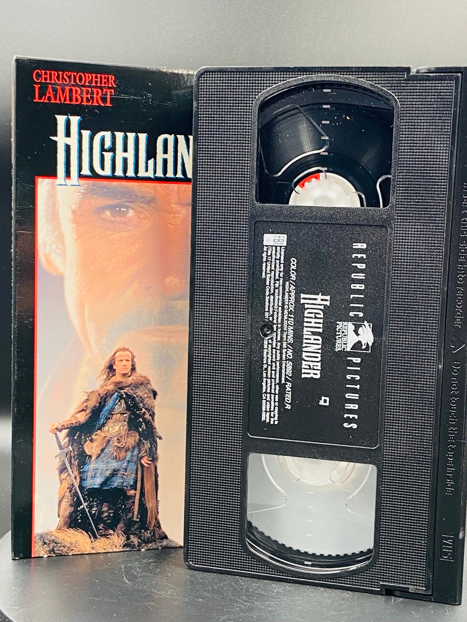 Highlander 1&2 vintage Science Fiction Vhs Tape Box Set - Etsy UK
