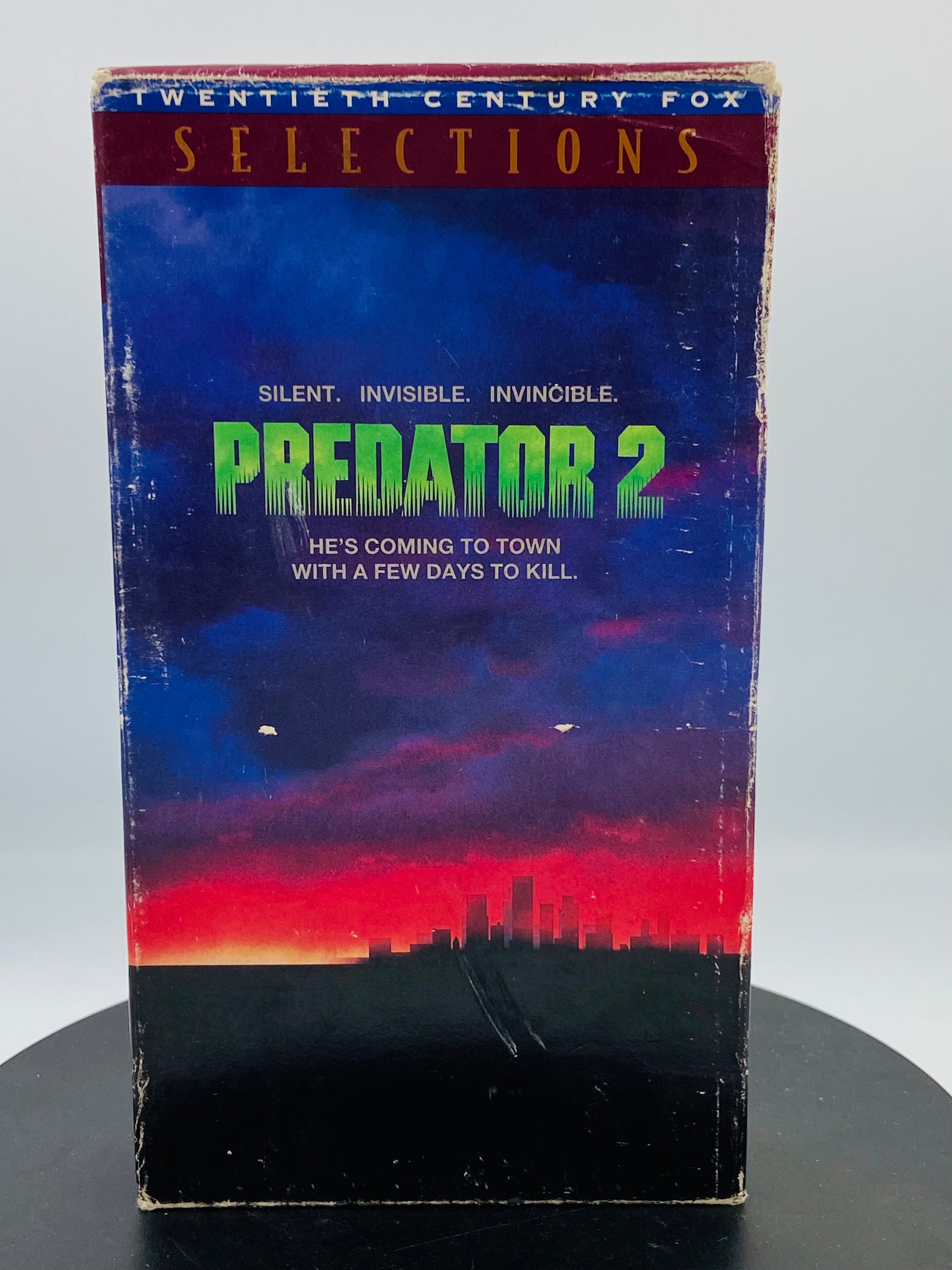 Predator 2 vintage Action Vhs Tape | Etsy