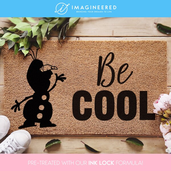 Frozen Doormat - Etsy