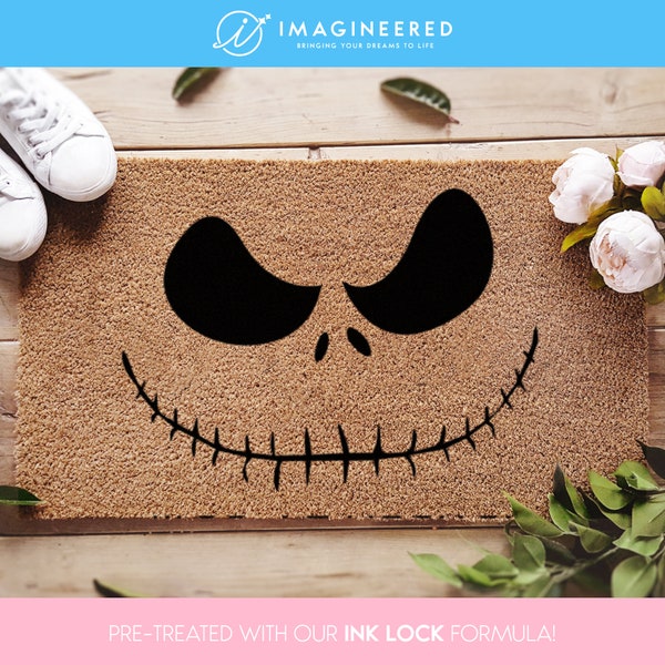 Jack Skellington Door Mat - Etsy