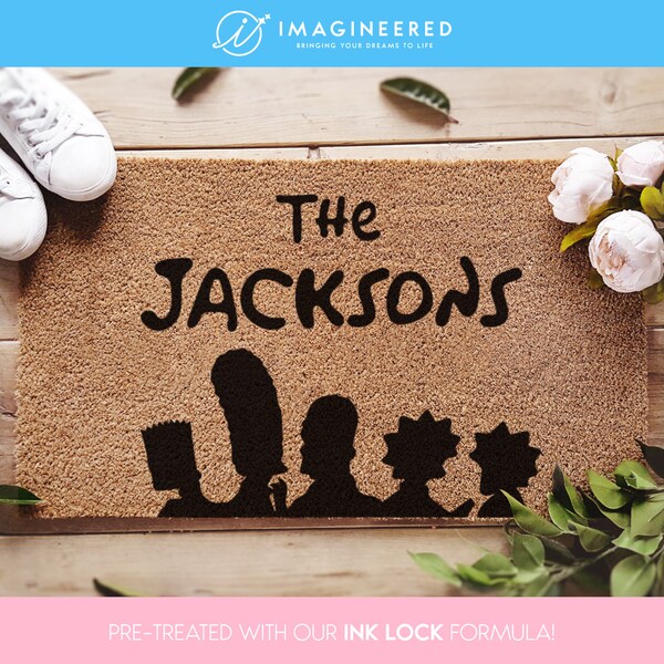 Simpsons Door Mat - Etsy