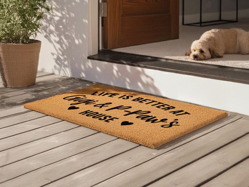 Personalized Welcome Mat – Custom Name Doormat for Front Door - Etsy UK