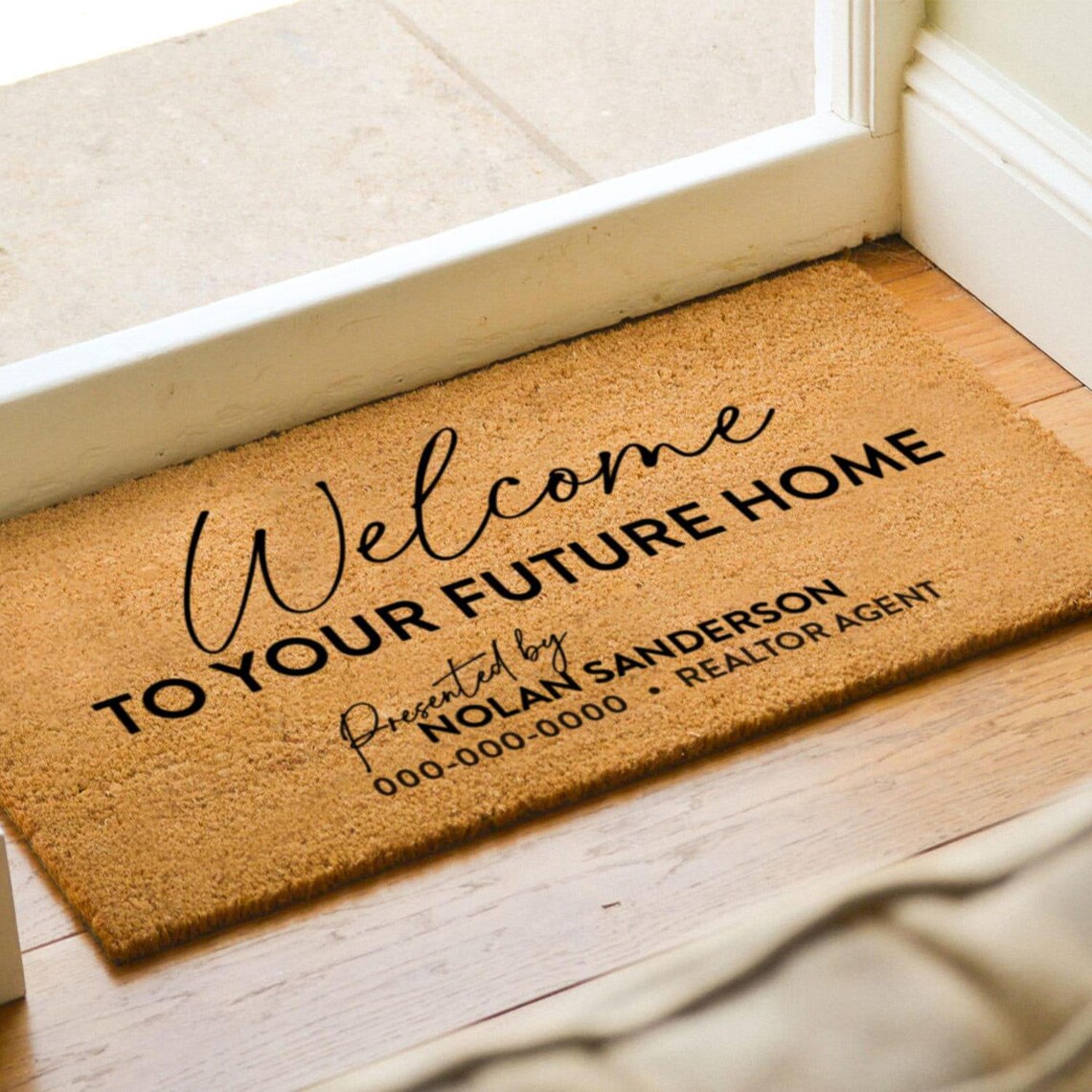 Custom Open House Doormat - Realtor Brand Doormat - Realtor Rug ...
