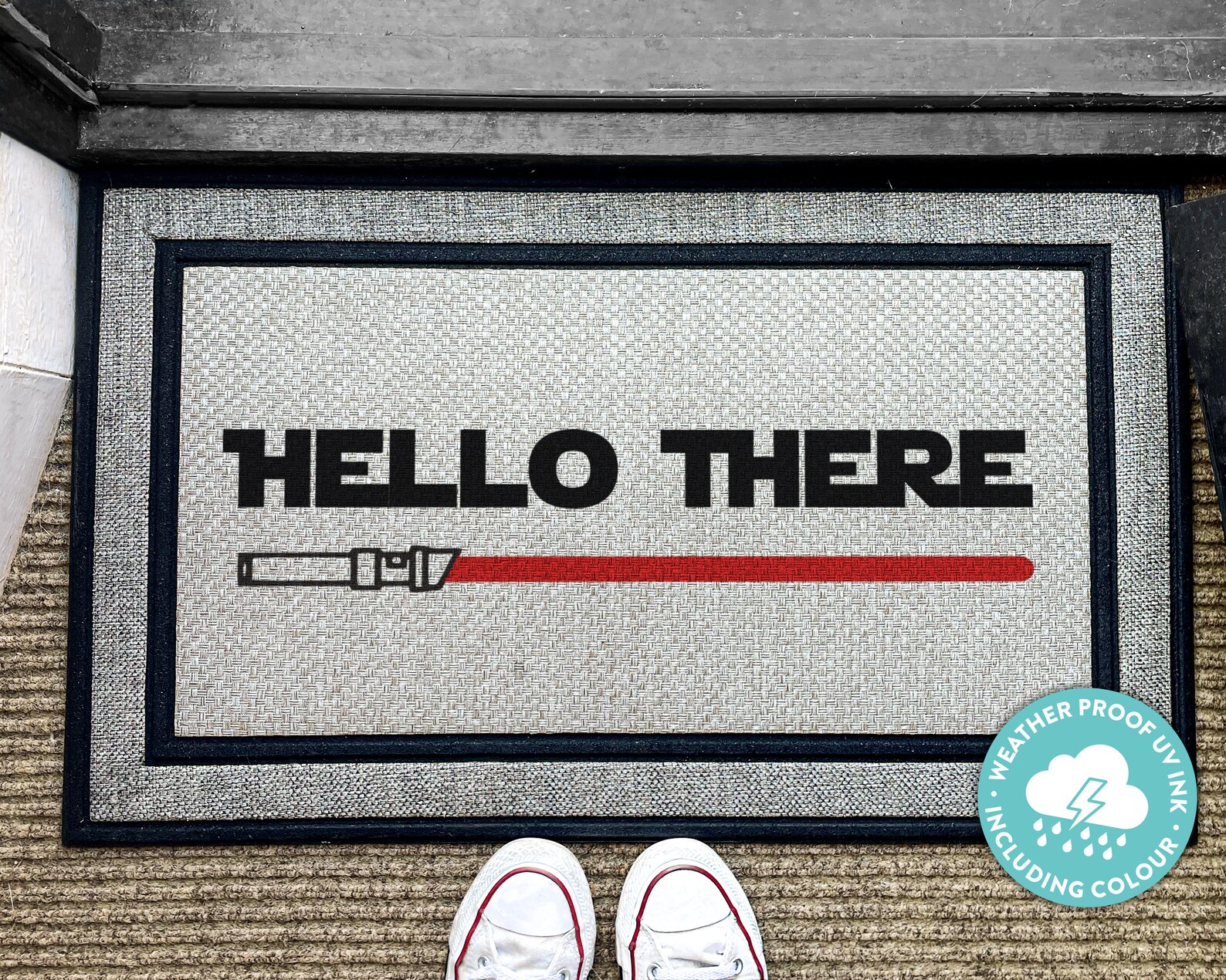 Starwars Outdoor Rug Hello There Obi Wan Kenobi SW - Etsy
