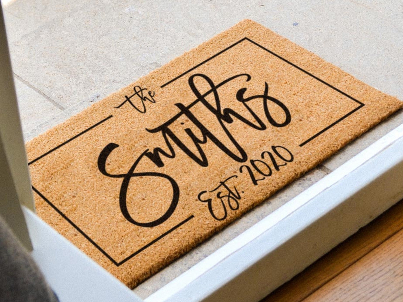 Custom Doormat / Personalized Doormat / Housewarming Gift / - Etsy