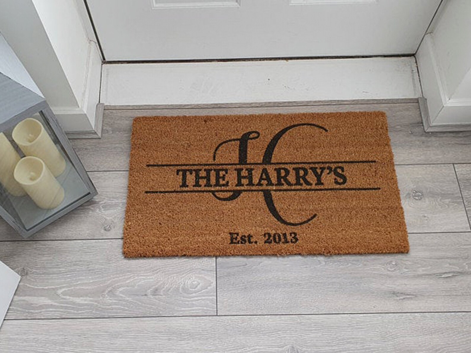 Personalized Doormat Custom Doormat Monogram Door Mat - Etsy