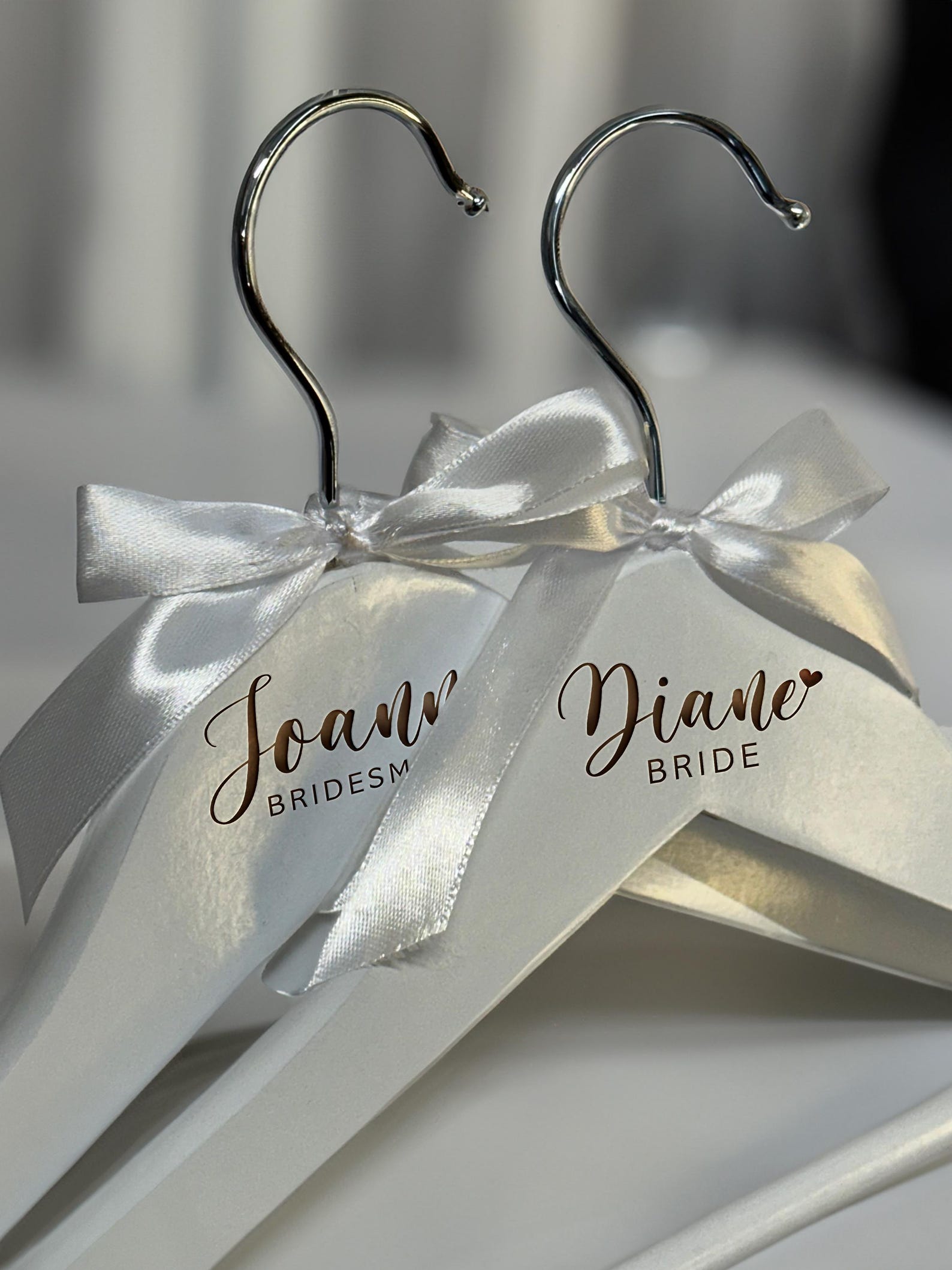 Personalized Wedding Hangers - Custom Bride & Groom Name Hangers ...