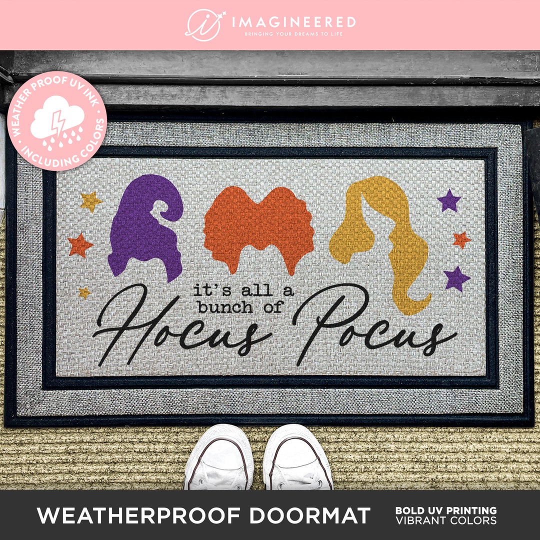 It's All A Bunch of Hocus Pocus Hocus Pocus Outdoor Mat Halloween ...