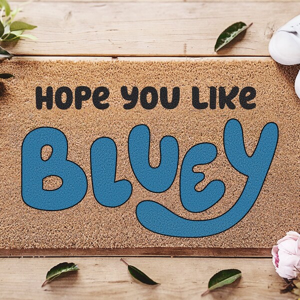 Bluey Door Hanger - Etsy