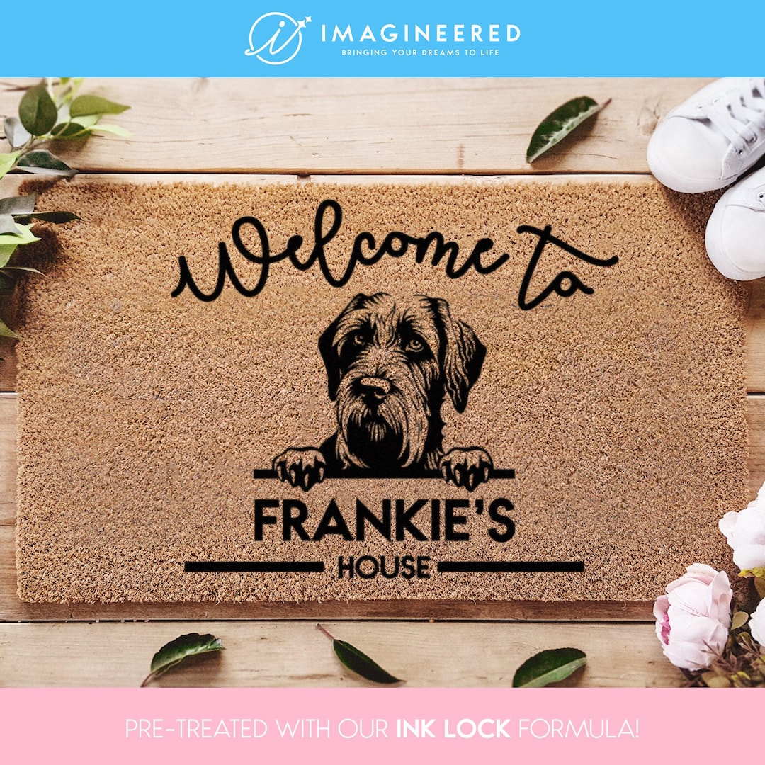 Dog Welcome Rug - Custom Welcome Rug - Custom Welcome Mat - Custom Dog ...