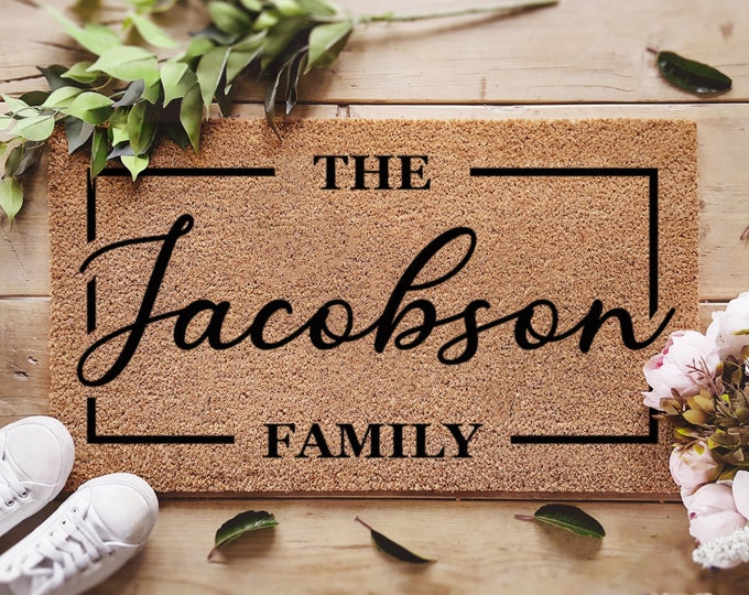 Your Custom Doormat Personalize the Perfect Customized Door - Etsy