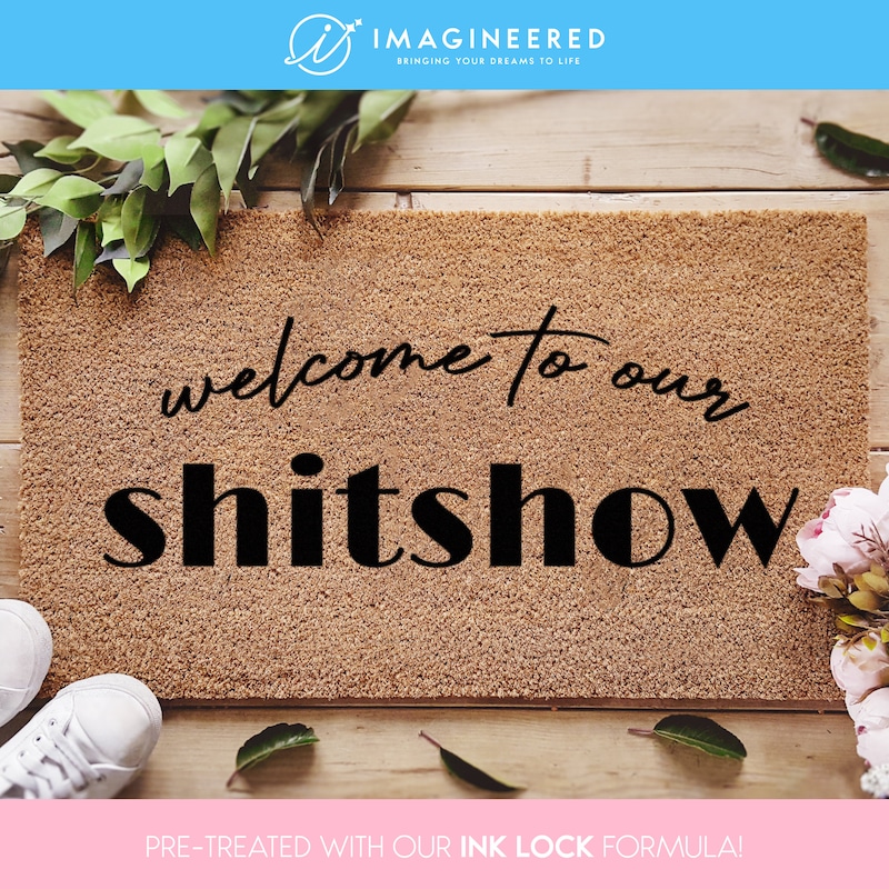 Funny Welcome Mat - Etsy