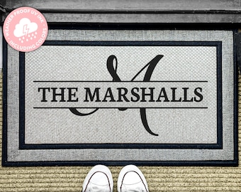 Welcome Rug Personalized Door Mat Outdoor Personalized Rug Outdoor ...