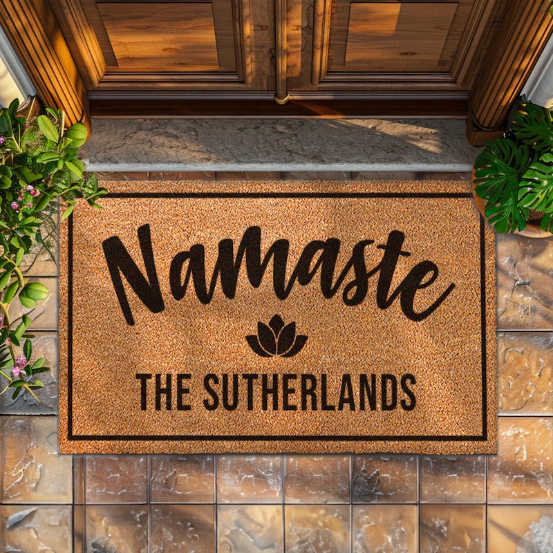 Namaste Sign - Etsy
