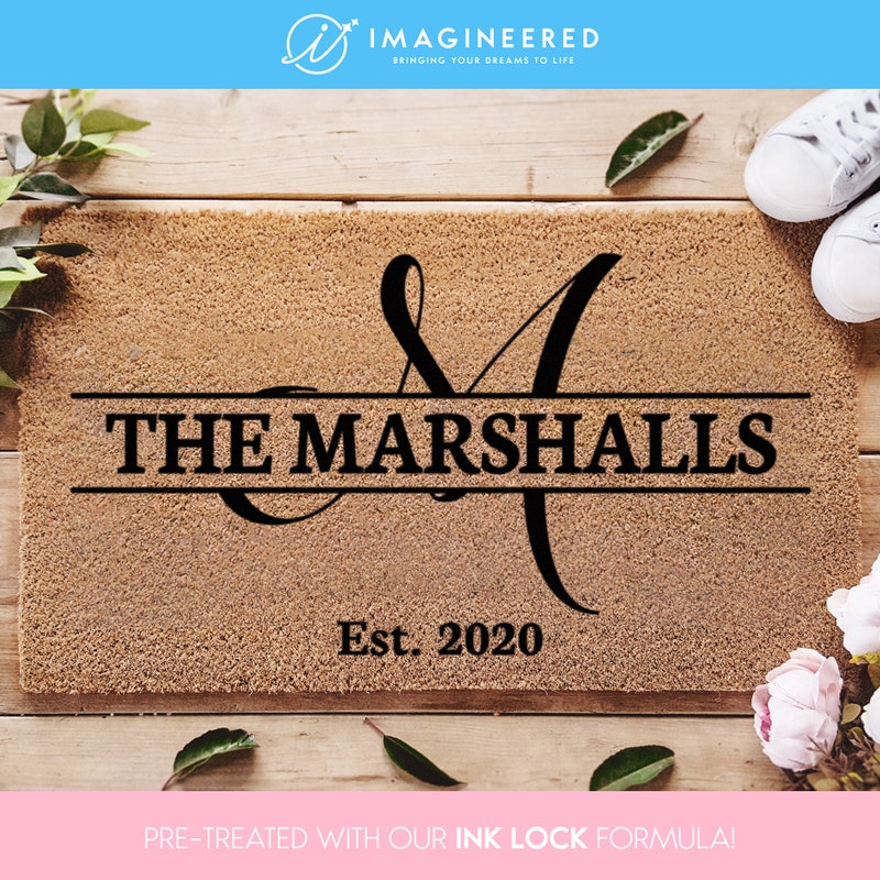 Personalized Doormat - Etsy
