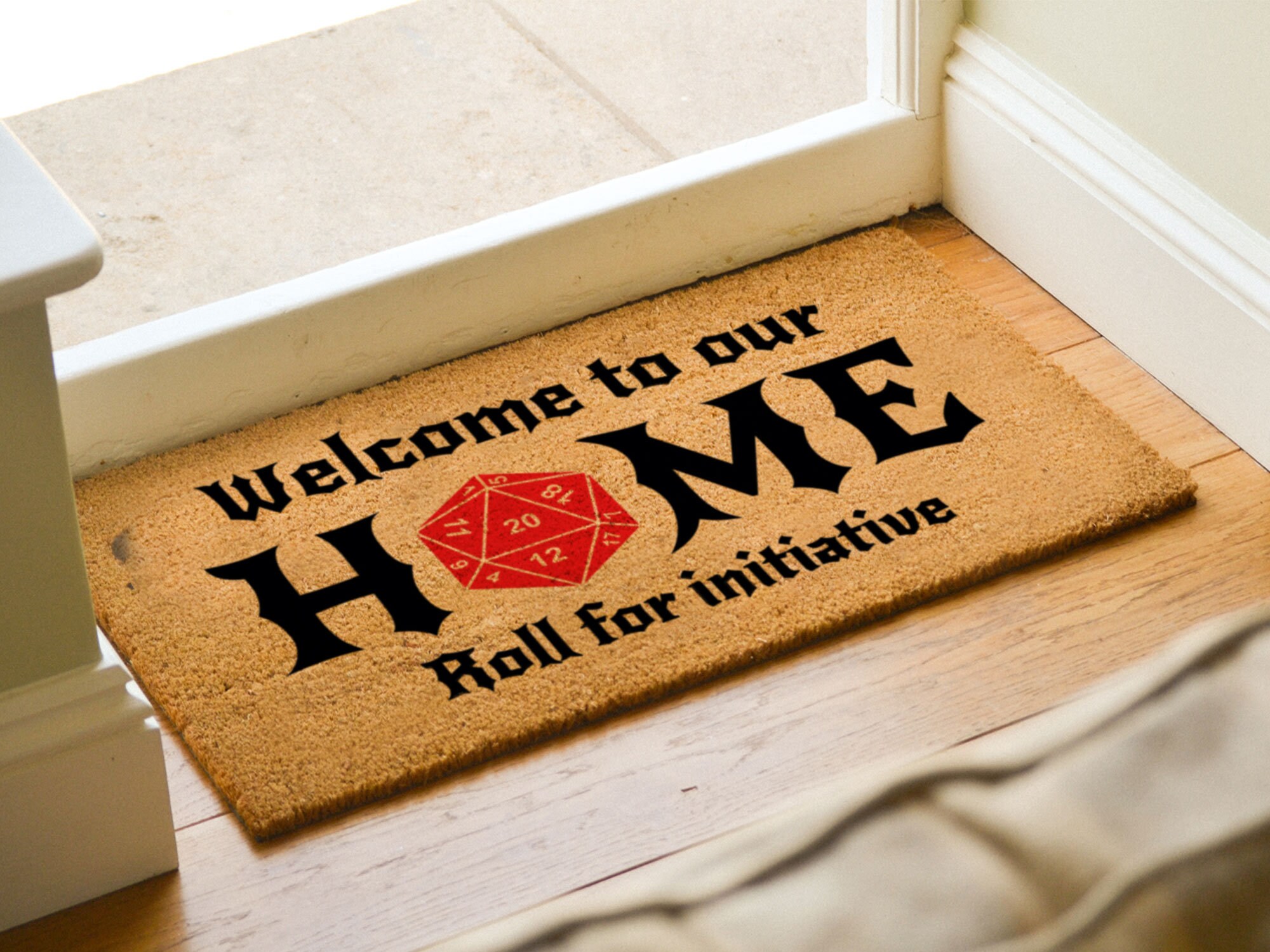 Dungeon Dragon Game Mat,Dnd Welcome Hello Mat,Housewarming Gift Hold ...