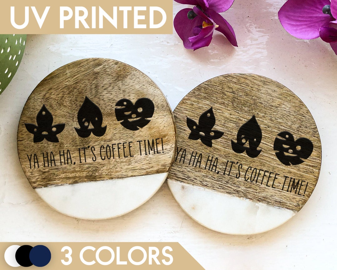 Zelda Korok Seed Coaster, Personalised Zelda Tears of the Kingdom Home ...