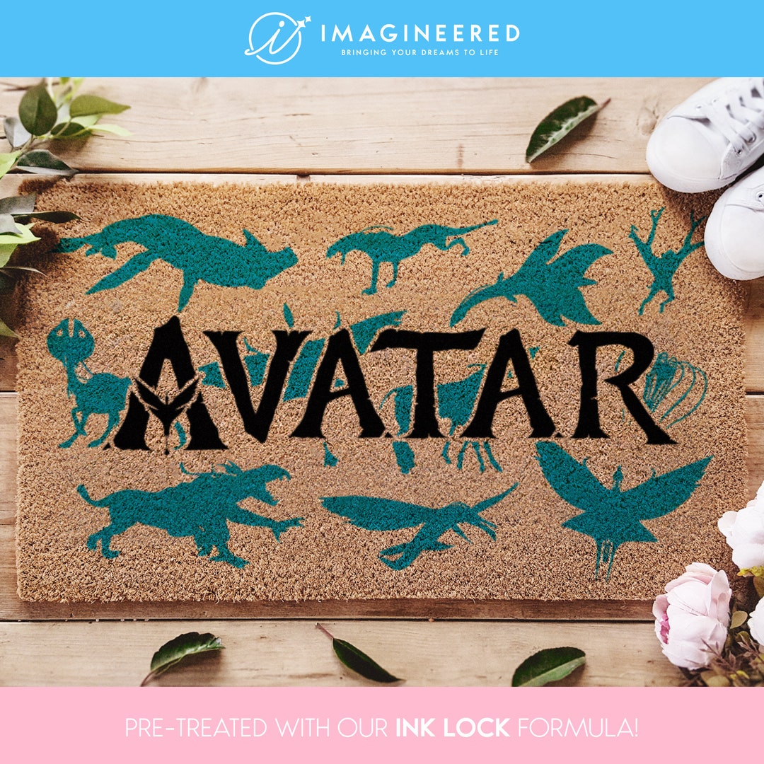 Avatar Welcome Mat Avatar Home Decor Pandora Creatures Avatar the Way ...