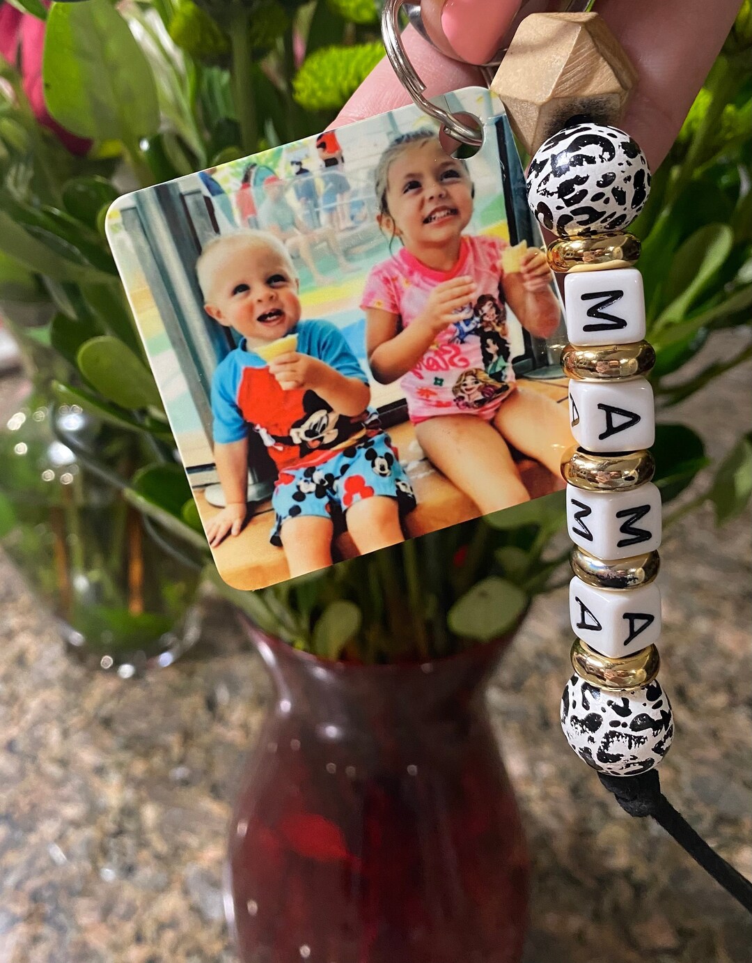 Personalized Photo Keychain Personalized Gift Idea Design Your Own ...