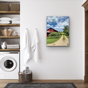 Pop of Color Country Living Wall Art Old Barn Prints - Etsy