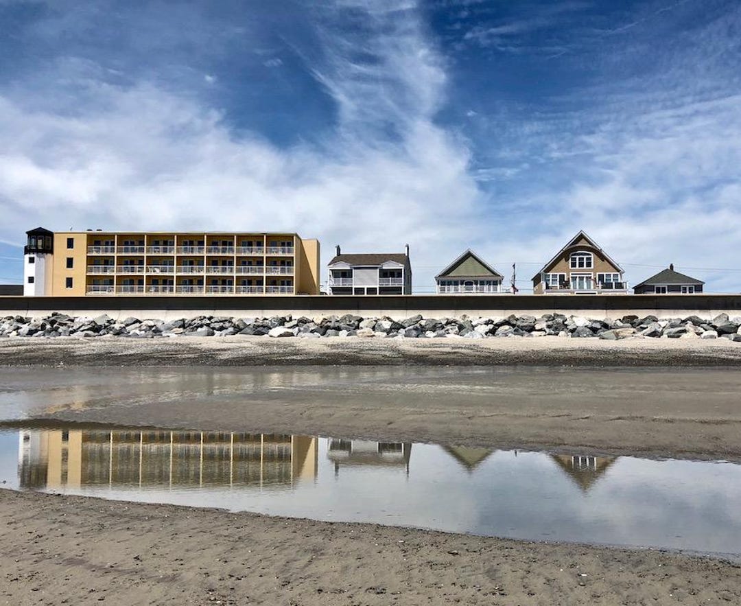 Hampton North Beach NH the Wall Prints Coastal Living Wall Art Seacoast ...