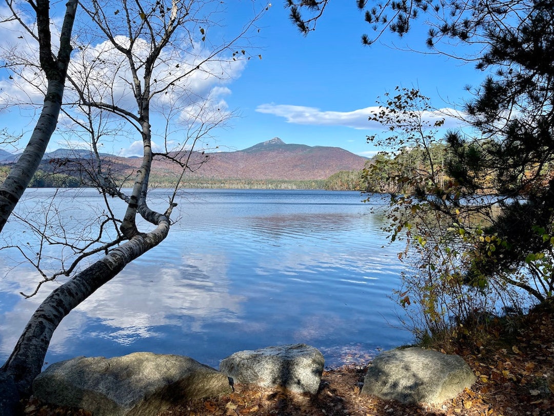 Across the Lake Chocorua Lake NH Mount Chocorua White Mountains New ...