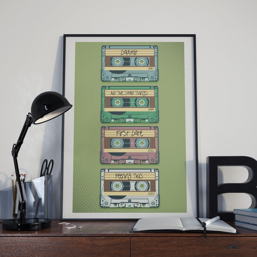 Blink-182 Inspired Wall Decor Instant Digital Download 11x17 Inches - Etsy