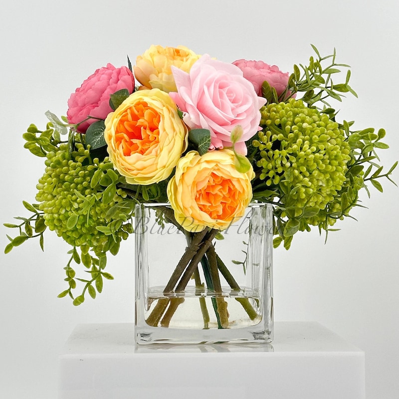 Colorful Flower Vase - Etsy