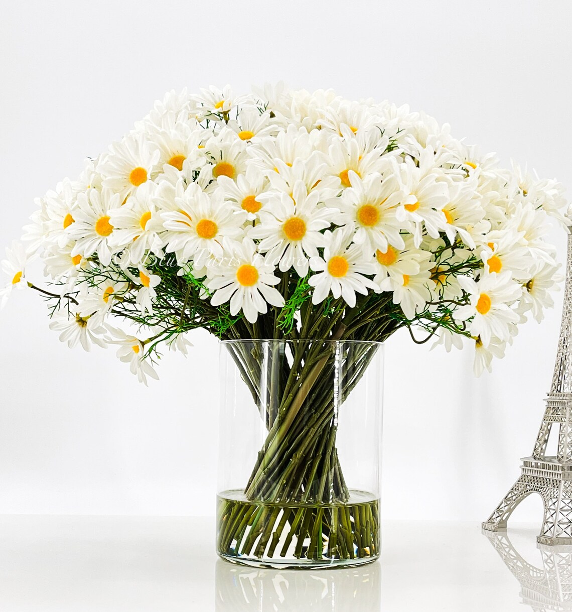 X-large White Daisy Arrangement Artificial Faux Centerpiece - Etsy