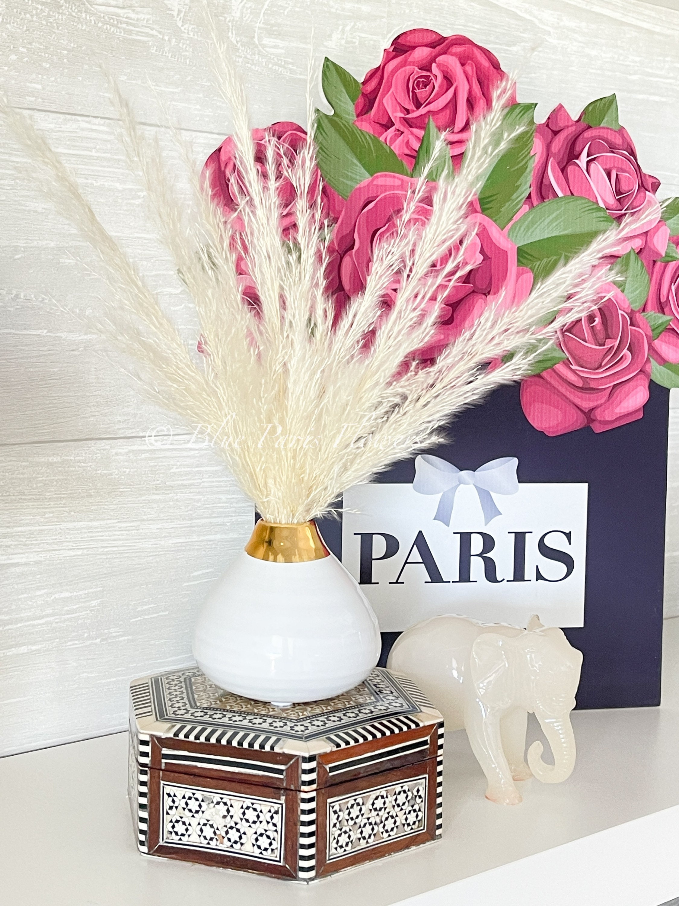 Short Cream Pampas Naturally Dried Grass Decor Pampas - Etsy