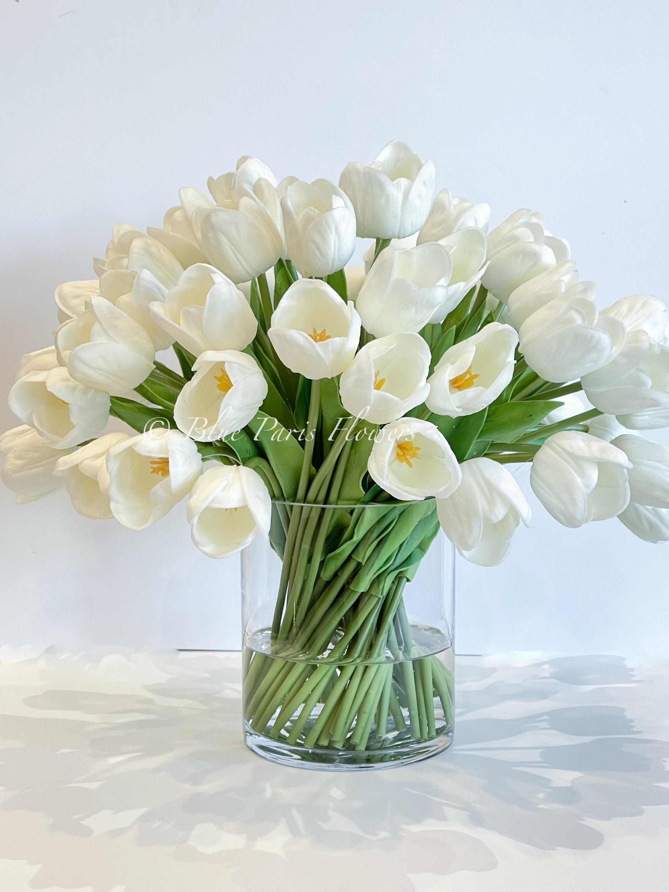 White Tulip Arrangements