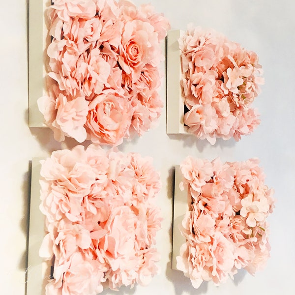 Rose Wall Decor for Nursery - Etsy