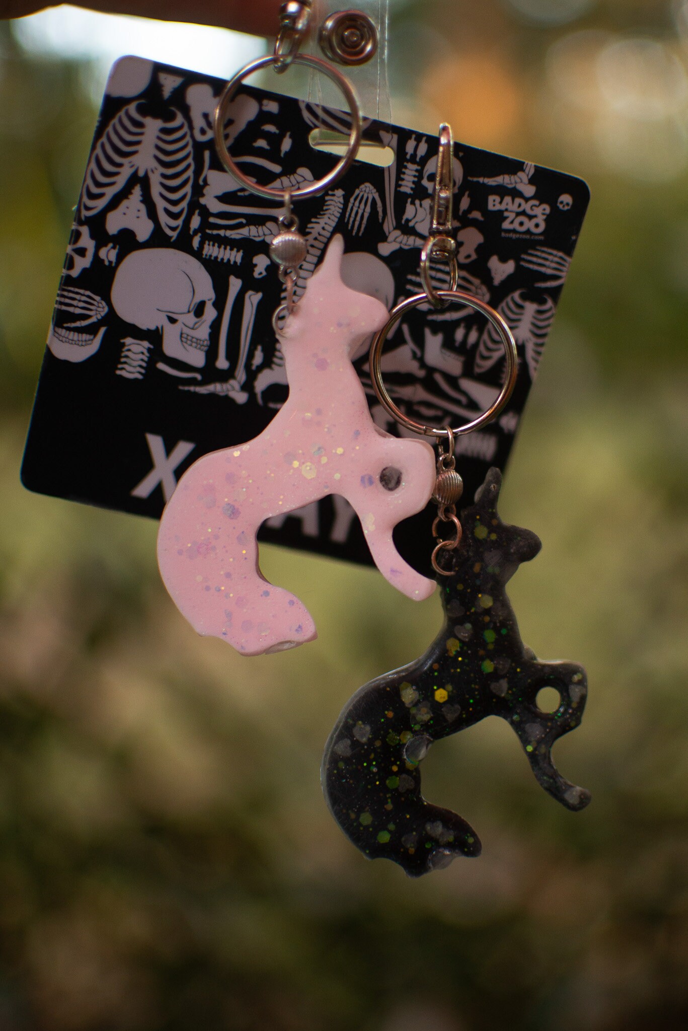 Unicorn Bones Keychain - Etsy