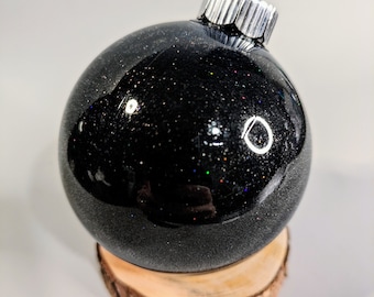 Merry Ornament Black Christmas Ornaments Modern Ornaments - Etsy