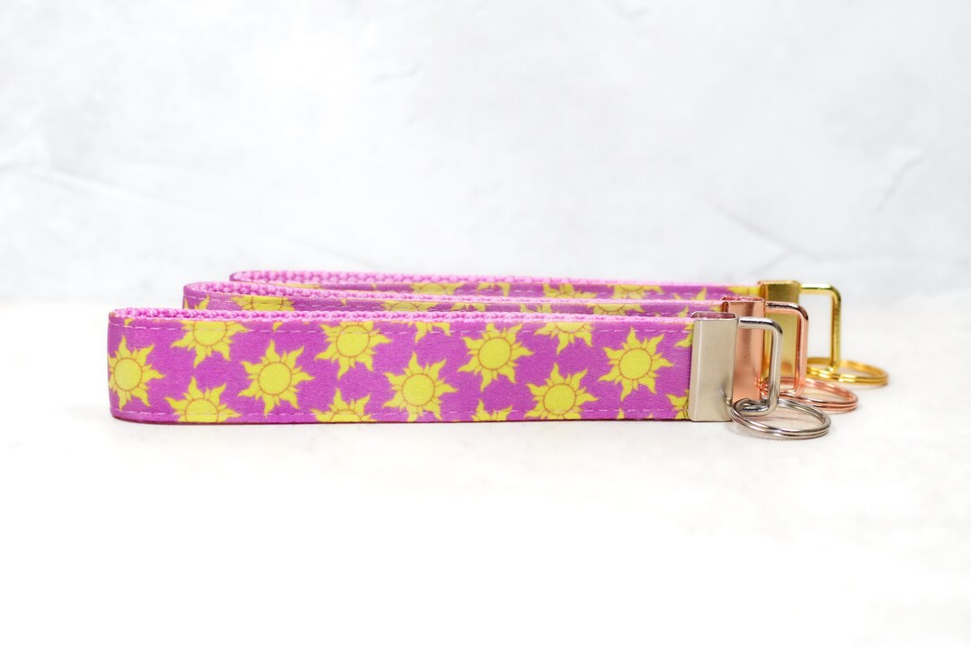 Sun Princess Tangled rapunzel Pascal Keychain Key Fob - Etsy