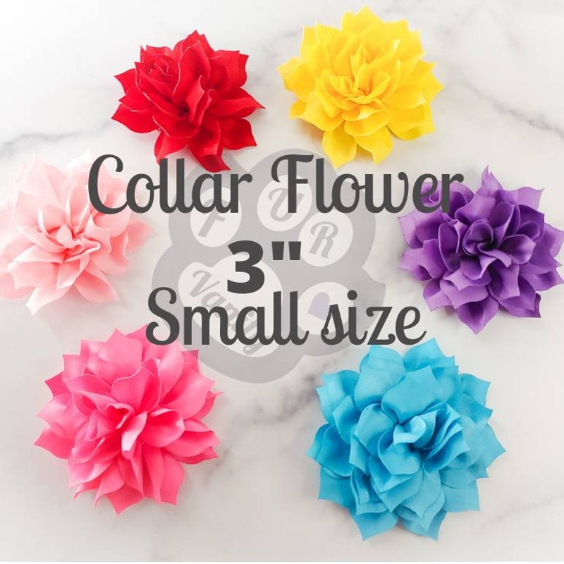 Dog Collar Flower - Etsy