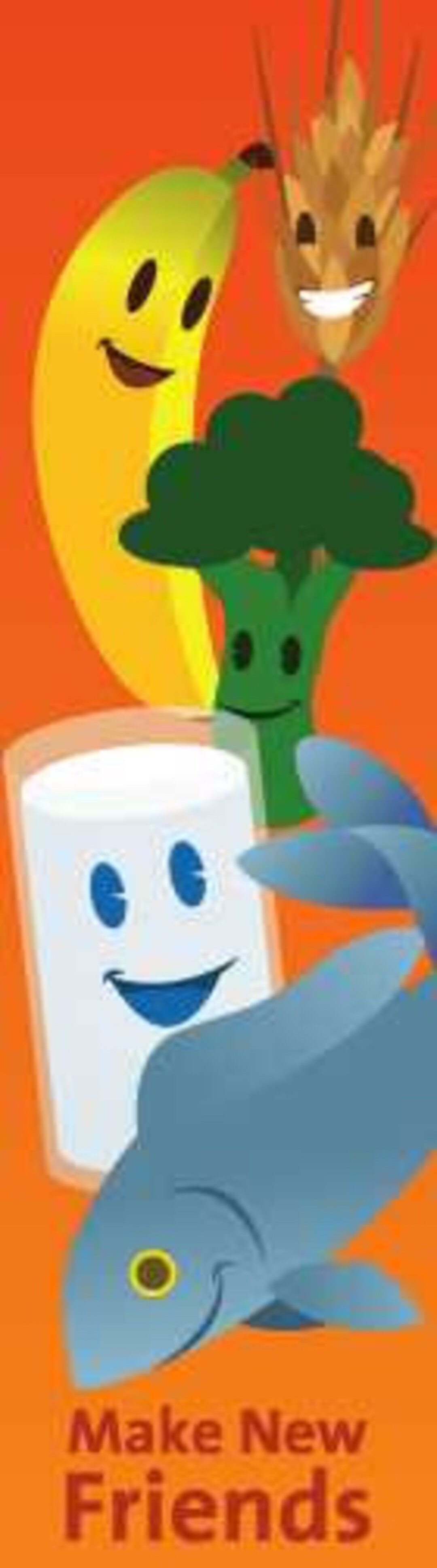 Myplate Food Group Bookmarks Pack of 50 2x7 - Etsy