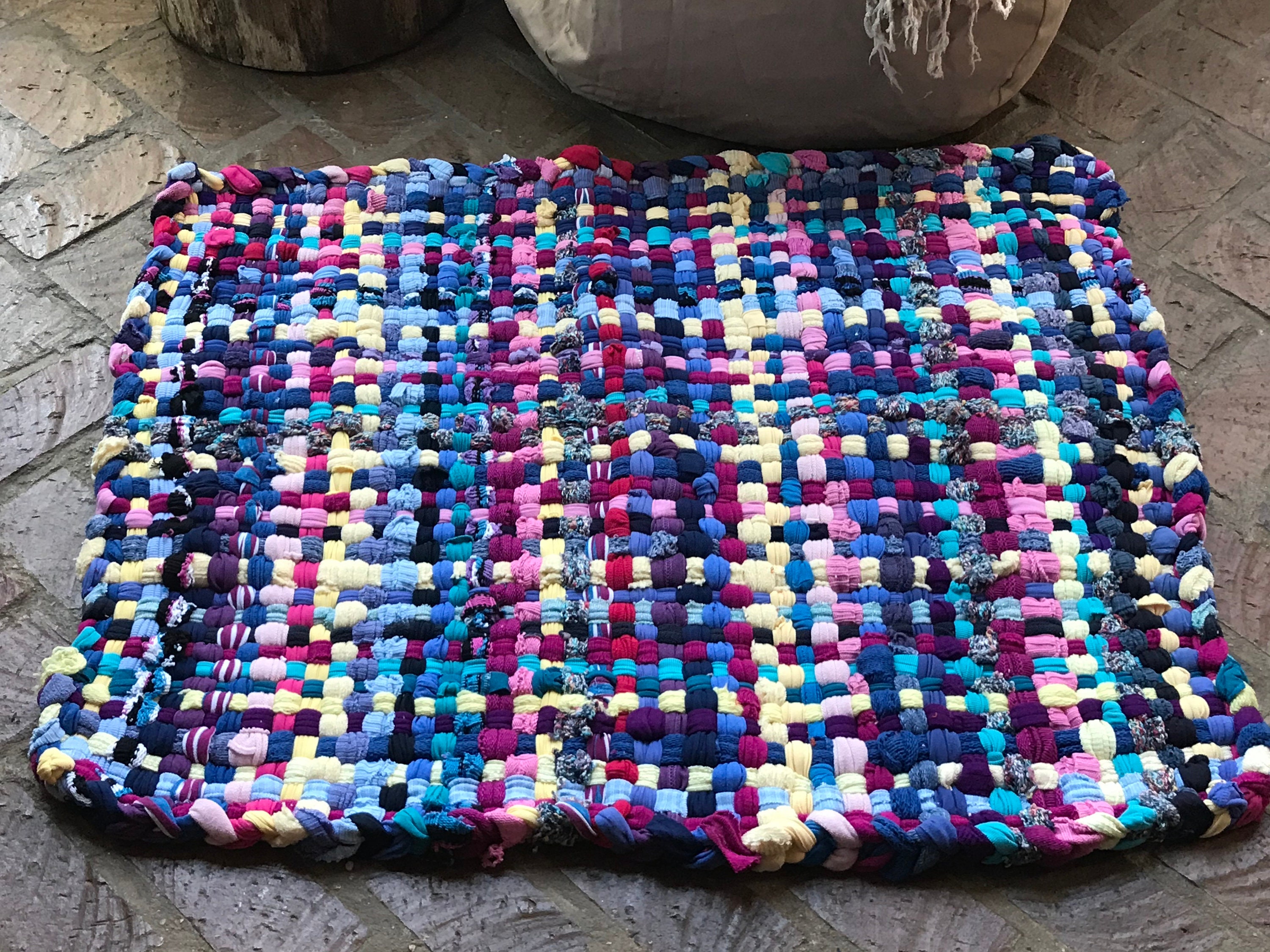 Potholder Rug - Etsy
