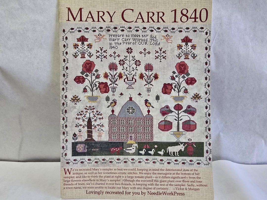 DESTASH: Mary Carr by Needle Work Press - Etsy
