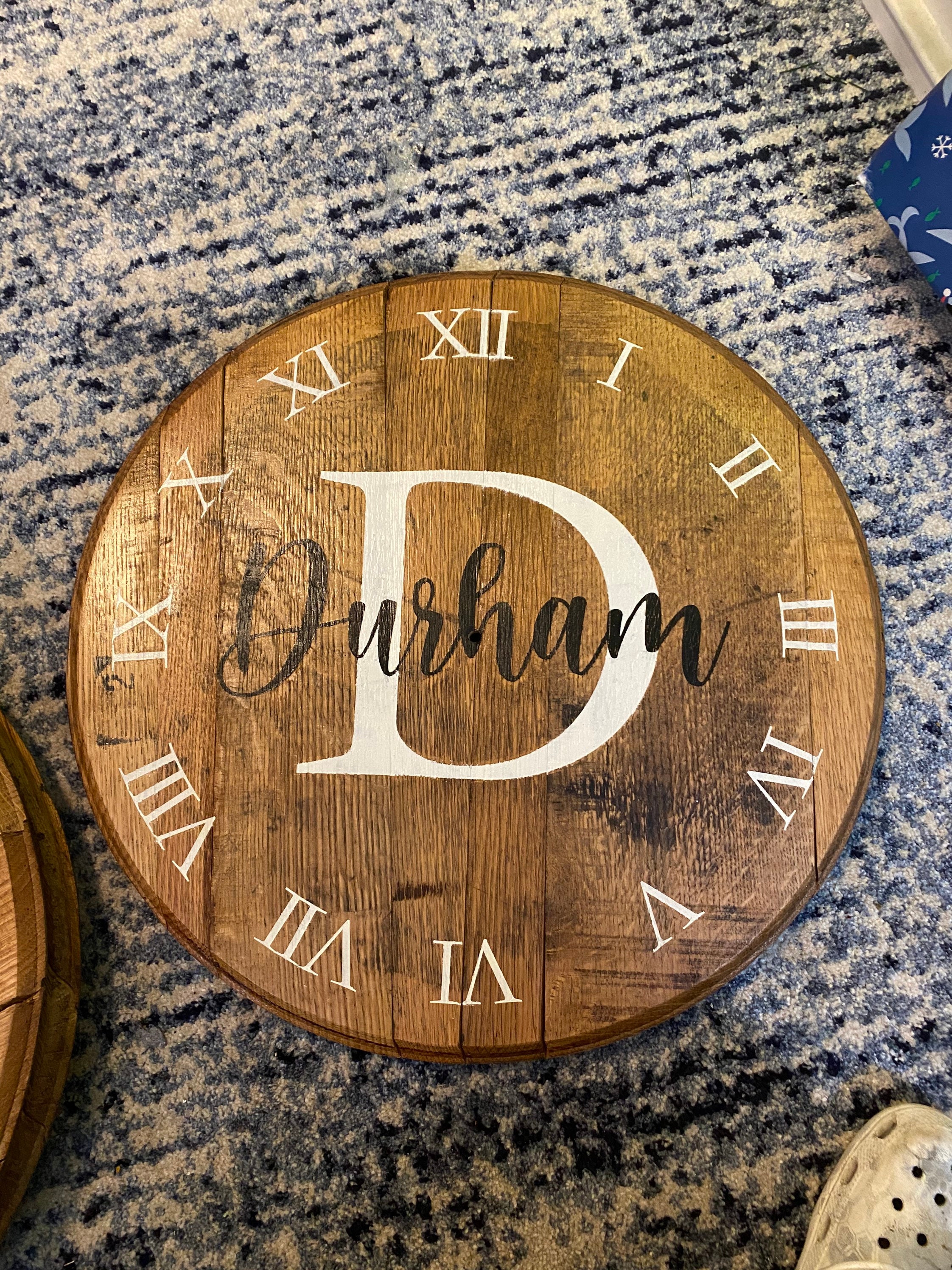 Custom Barrel Clock | Etsy