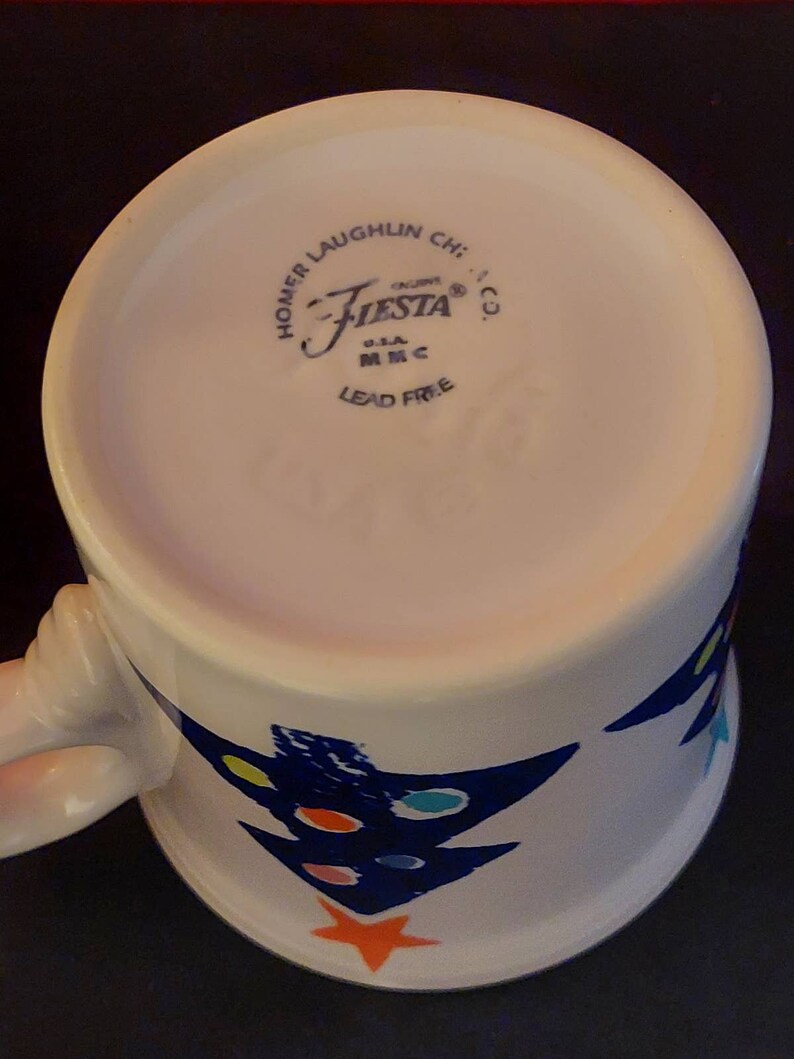 Vintage Homer Laughlin Fiestaware Fiesta Christmas Tree - Etsy