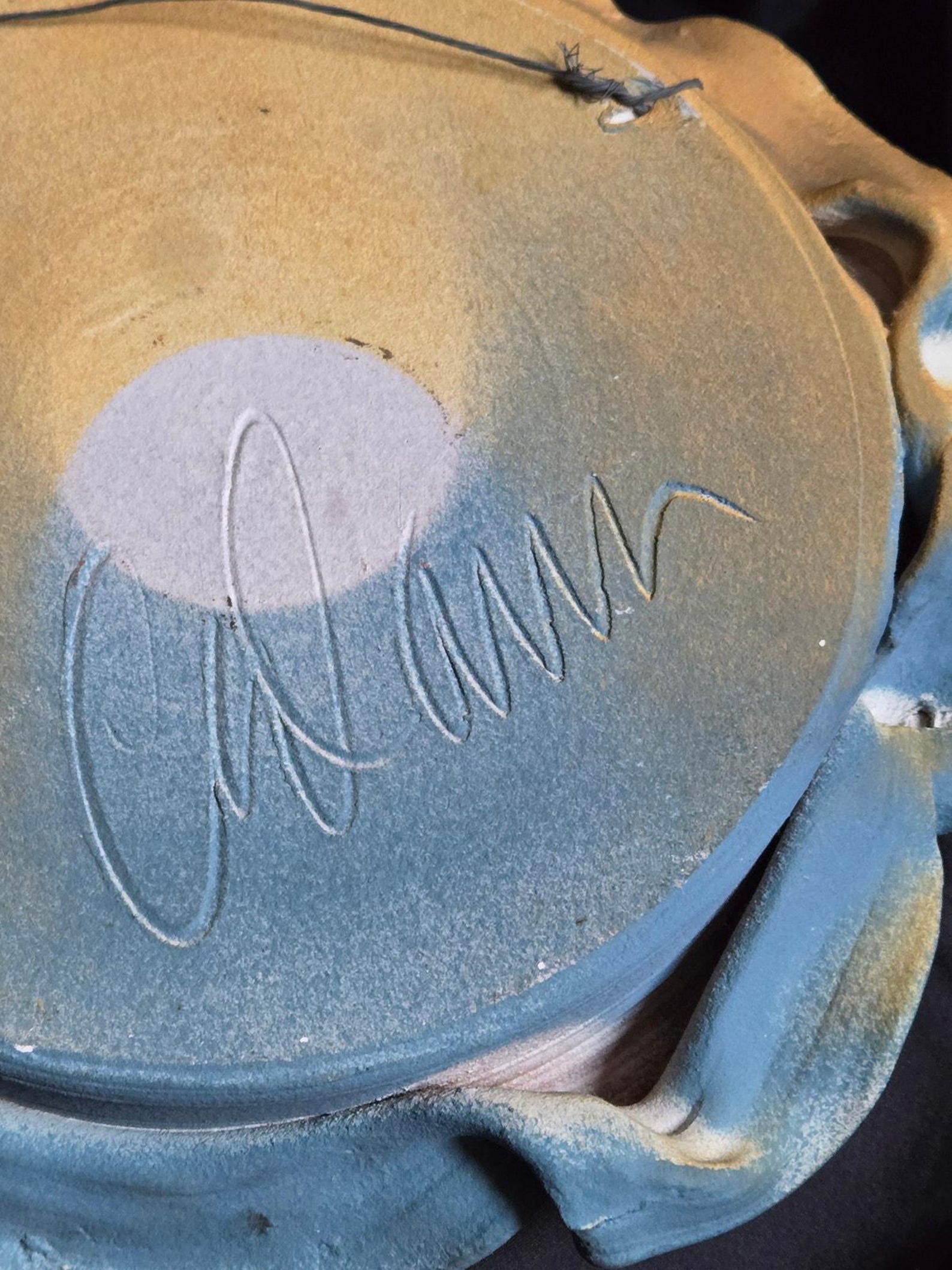 Douglas Adams' Studio Art Pottery ~ LARGE 12" Abstract Platter Wall ...