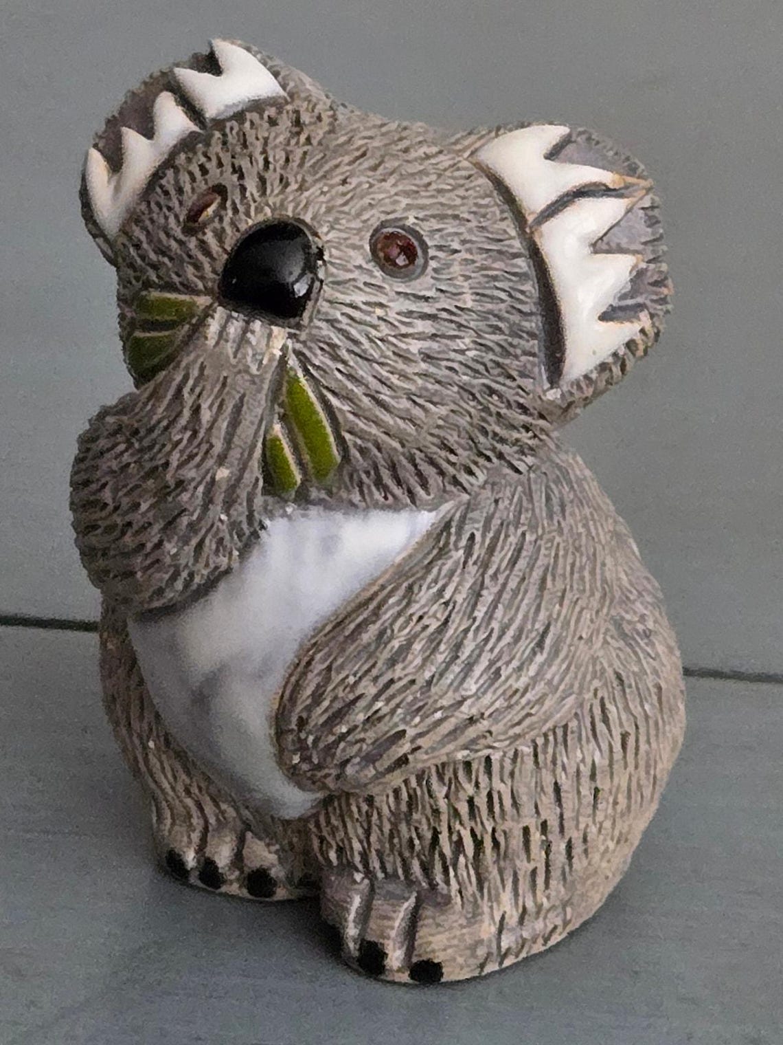 Vintage Artesania Rinconada Koala #128a Signed Ceramic Figurine Retired ...