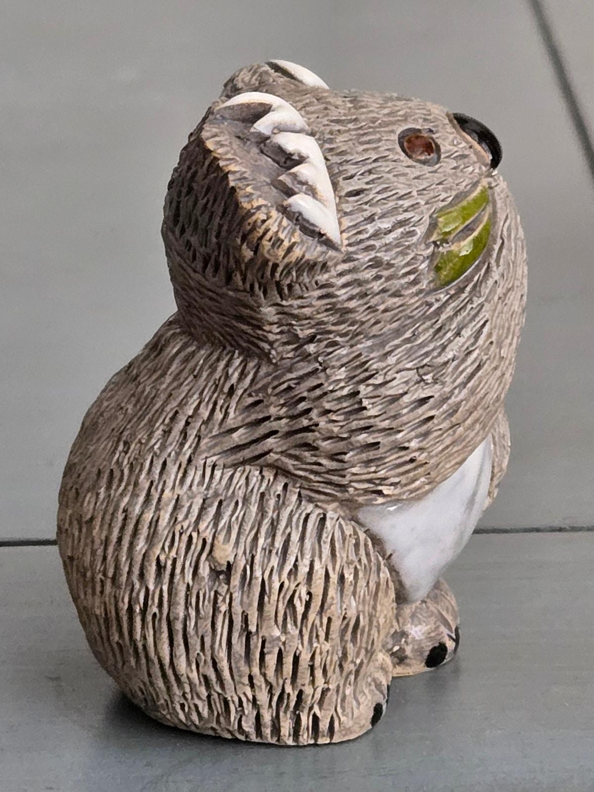 Vintage Artesania Rinconada Koala #128a Signed Ceramic Figurine Retired ...