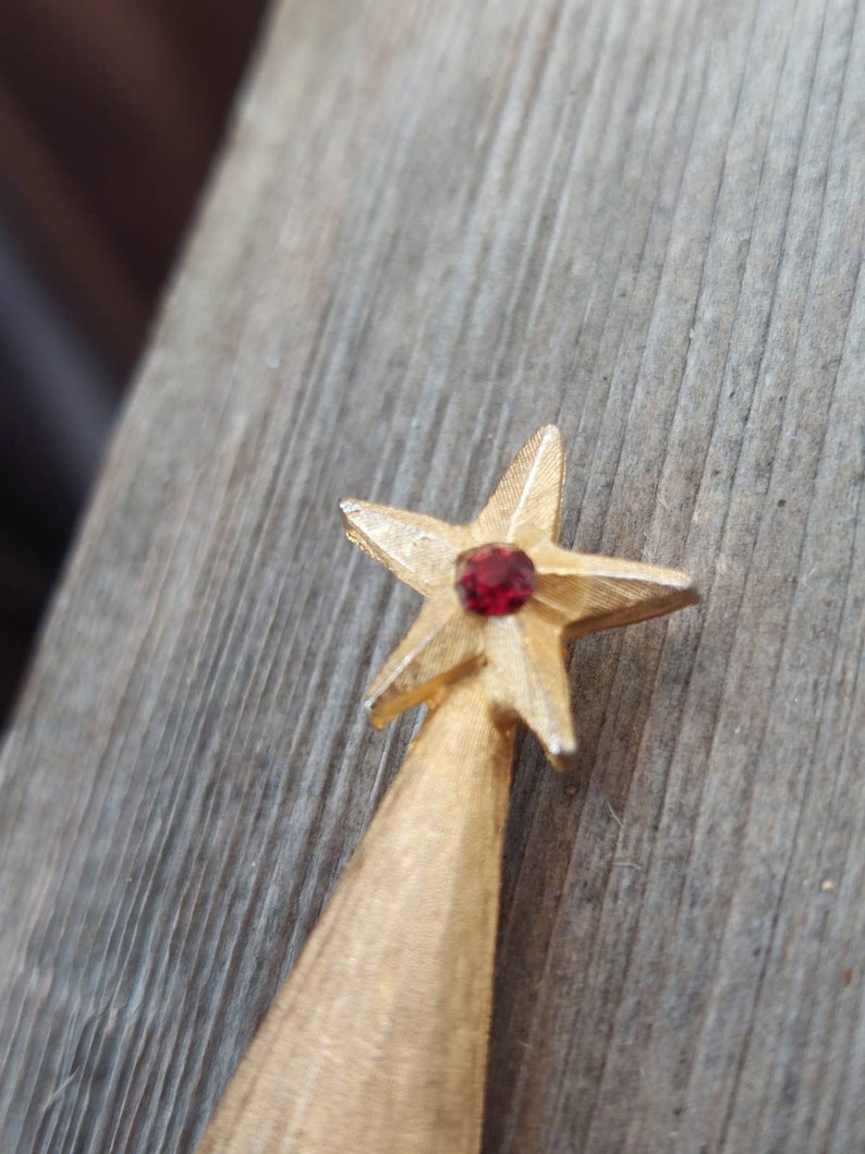 1980's MYLU Christmas Santa Claus Gold Tone Brooch - Etsy