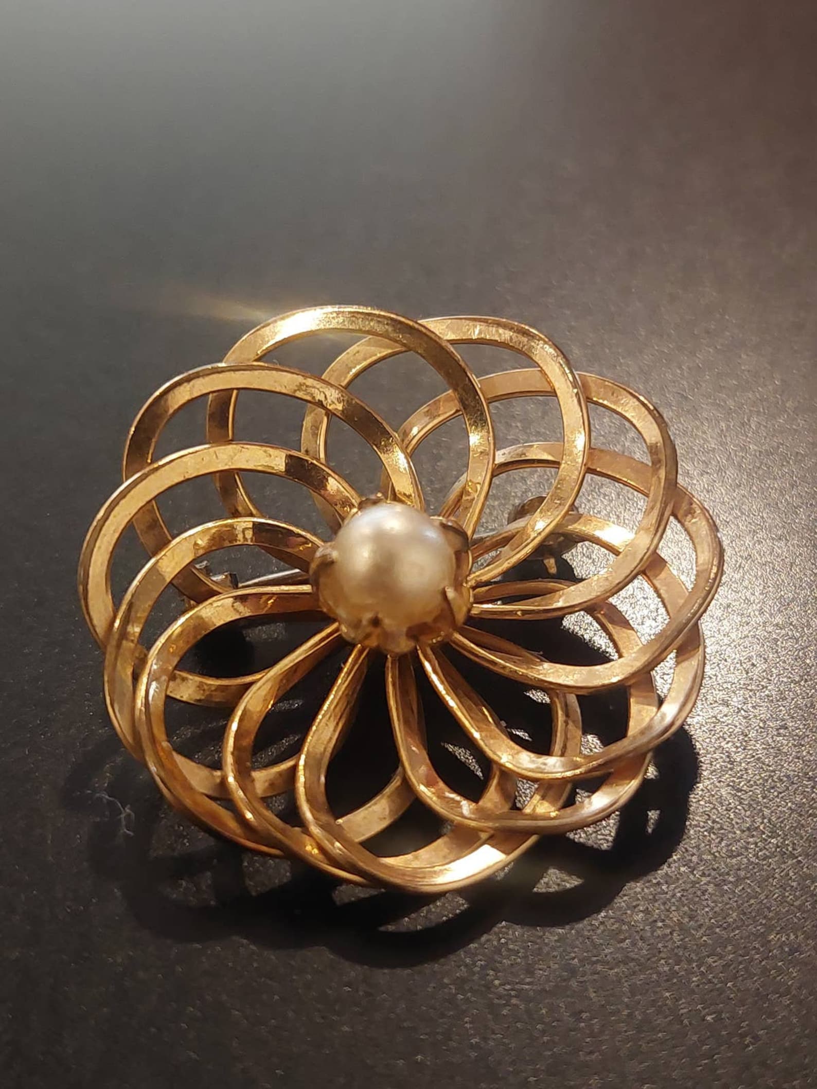 1950's Vintage Henry Griffith HG 1/20 12k GF Brooch Swirl - Etsy