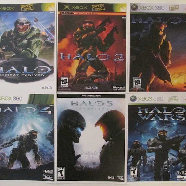 Halo Game Poster - Etsy