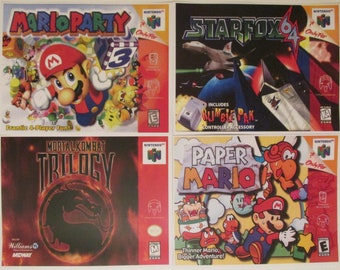 Star Fox Game Box - Etsy