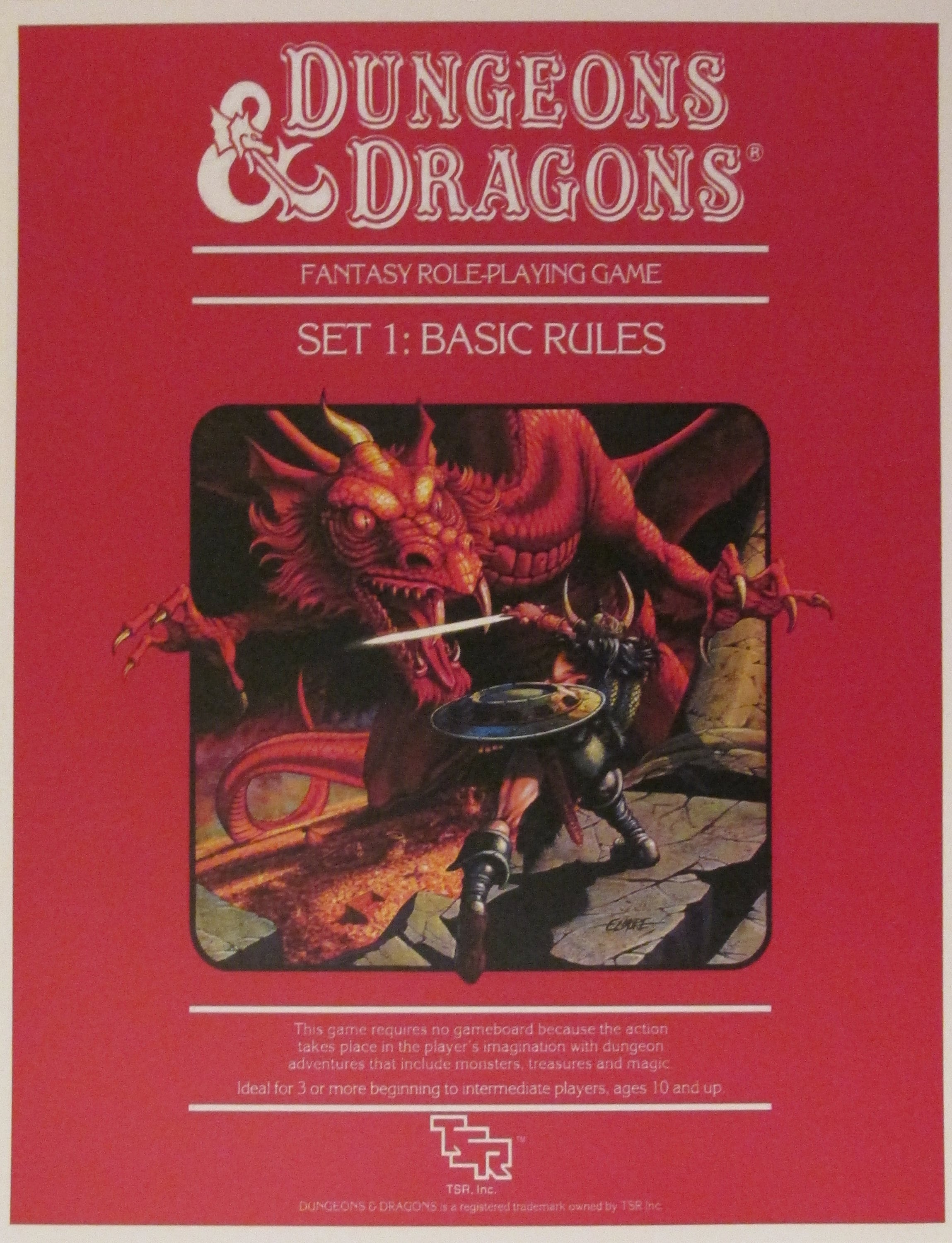 Dungeons and Dragons Fantasy Adventure Game Book Cover Art - Etsy